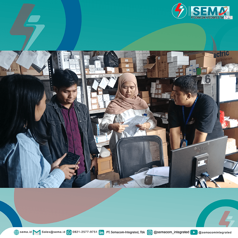 Pelaksanaan Audit ISO Semacom bersama PT PLN Pusertif